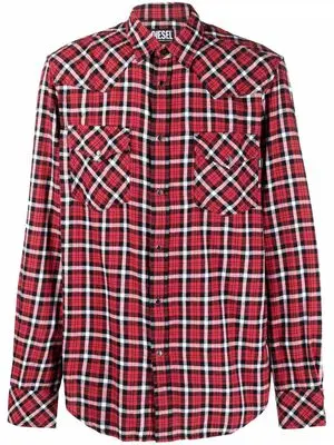 DIESEL® Check-print Shirt