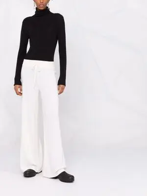 LISA YANG Cashmere Drawstring Trousers - Neutrals