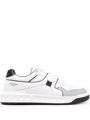 Valentino Garavani Almond Toe Sneakers For Men