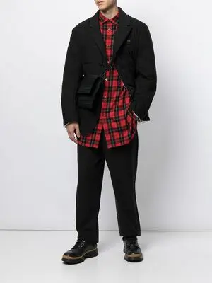UNDERCOVERISM Check-print Cotton Shirt