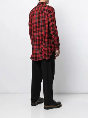 UNDERCOVERISM Check-print Cotton Shirt