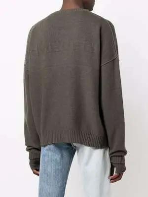 AMBUSH Cut-out Knitted Jumper - Green
