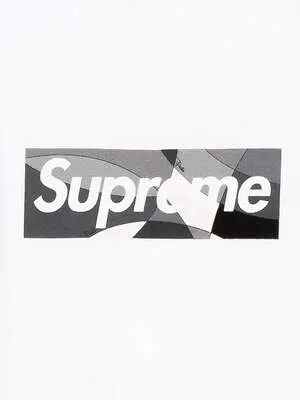 Supreme X Emilio Pucci Box Logo T-shirt - White