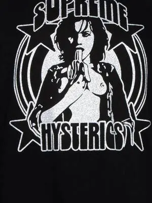 Supreme Hysteric Glamour T-Shirt - Black | Editorialist