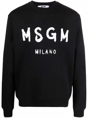 MSGM Logo-print Sweatshirt