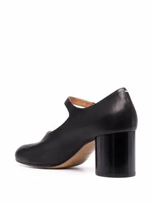 MAISON MARGIELA Tabi 60mm Mary Jane Pumps - Black