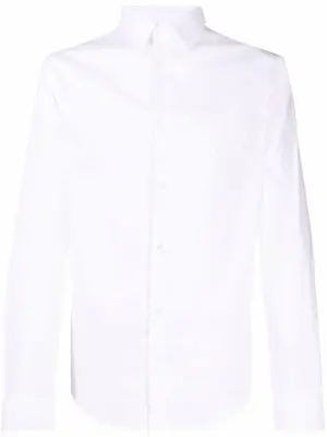 Emporio Armani Logo-patch Longsleeved Shirt