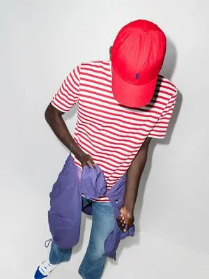 Ralph Lauren Polo Pony Logo-embroide Cotton Cap Red