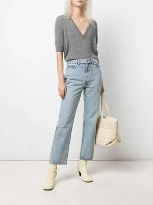 Khaite Abigail Straight-leg Jeans