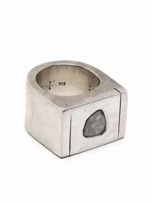 PARTS OF FOUR Plate Ring - Silver