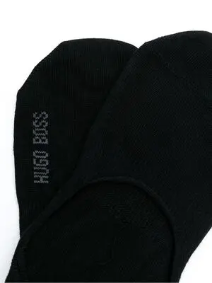 BOSS Invisible Socks Pack Of 2 - Black