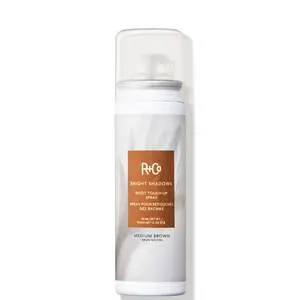 R+Co Bright Shadows Root Touch-up Spray 1.5 Oz - Medium Brown