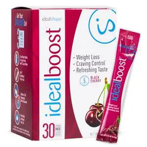 IDEALSHAPE Idealboost Black Cherrybox Of 30 Servings