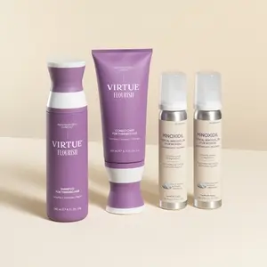 VIRTUE Flourish Nightly Intensive Hair Growth Treatment Hair Kit 4 Piece - One-color