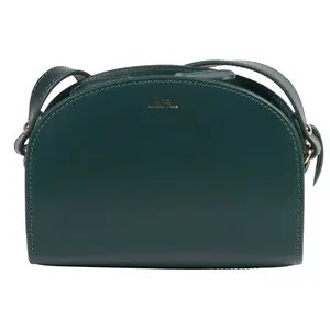 A.p.c. Mini Demi-Lune Bag - Pine Green