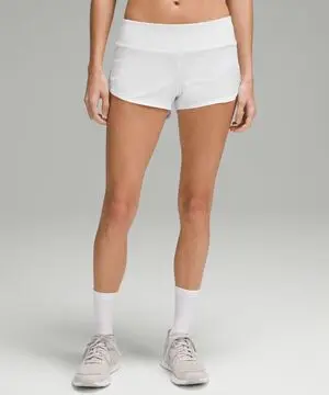 Lululemon Speed Up Low-rise Lined Short 2.5 - White
