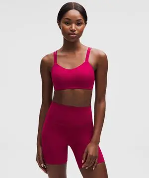 Lululemon Like A Cloud Bra Berry Rumble