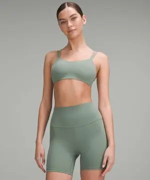 Lululemon Like A Cloud Bra Grey Eucalyptus