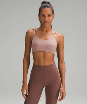 Lululemon Like A Cloud Bra Twilight Rose