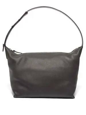 Loewe Loewe - Cubi Large Grained-leather Bag - Mens - Black - Black