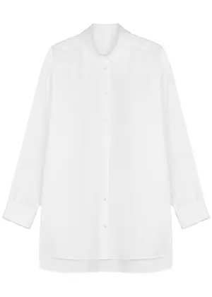 THE ROW Luka Cotton Shirt
