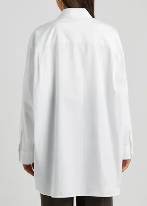 THE ROW Luka Cotton Shirt
