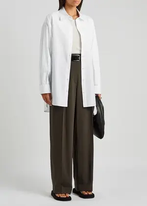 THE ROW Luka Cotton Shirt