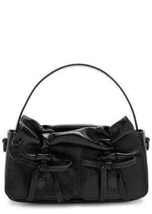 Acne Studios Mini Multipocket Leather Top Handle Bag