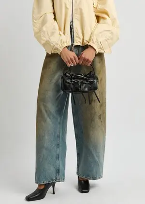 Acne Studios Mini Multipocket Leather Top Handle Bag