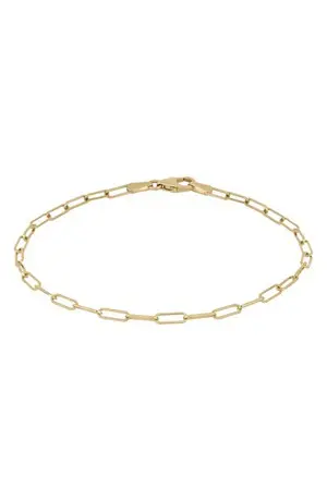 Bony Levy Ofira 14k Gold Rectangular Chain Bracelet