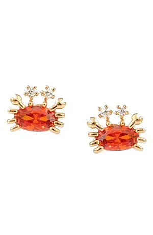 GIRLS CREW Cutie Crab Stud Earrings - Gold
