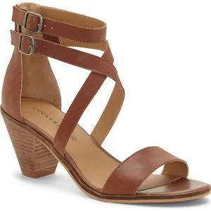 Lucky Brand Ressia Double Ankle Strap Sandal - Toffee 02