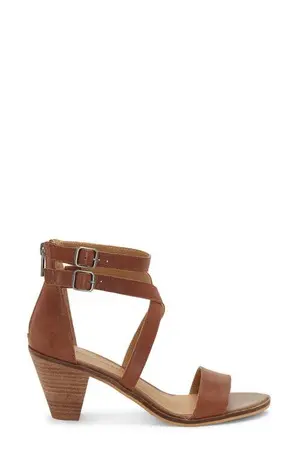 Lucky Brand Ressia Double Ankle Strap Sandal - Toffee 02
