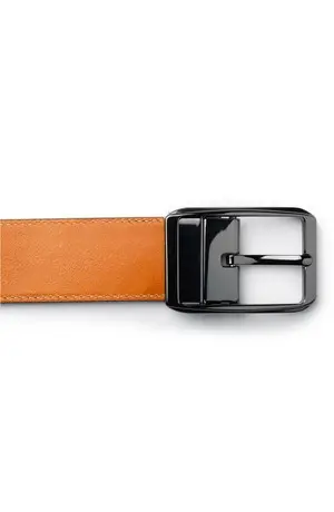 Bosca Del Greco Reversible Belt - Amber