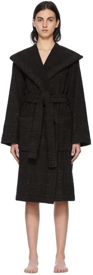Bottega Veneta Bottega Veneta Green Intreccio Bath Robe 2113 Fondant