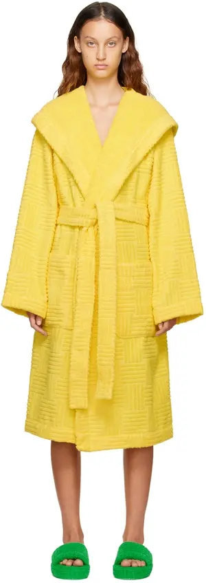 Bottega Veneta Bottega Veneta Green Intreccio Bath Robe 7219 Zest