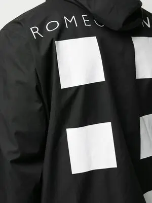 ROMEO HUNTE Logo Print Zip-front Jacket