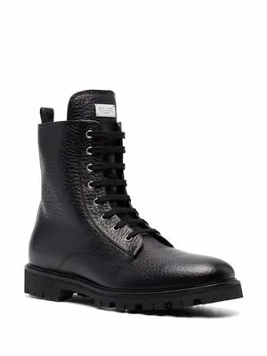 Philipp Plein Star-studded Leather Boots