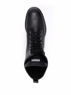 Philipp Plein Star-studded Leather Boots