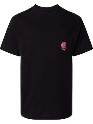 ANTI SOCIAL SOCIAL CLUB Cross My Heart T-shirt - Black