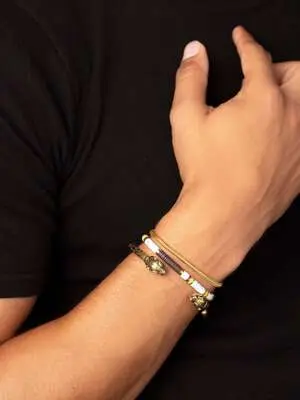 NIALAYA JEWELRY Round Chain Bracelet - Gold