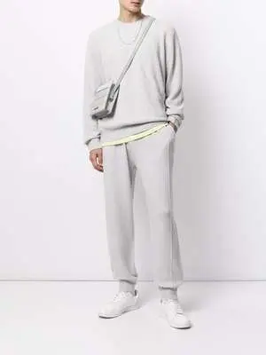 Helmut Lang Corduroy-detail Track Pants