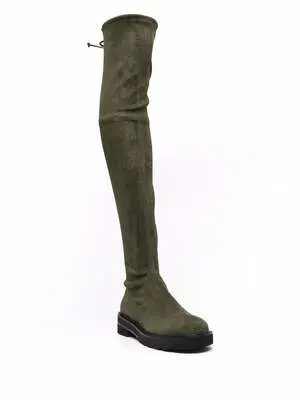 STUART WEITZMAN Lowland Lift Suede Boots