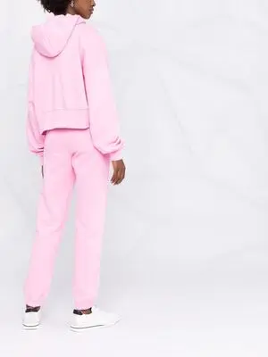 MSGM Logo-print Track Pants - Pink