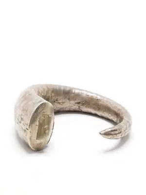 PARTS OF FOUR Giant Horn Bracelet - Silver