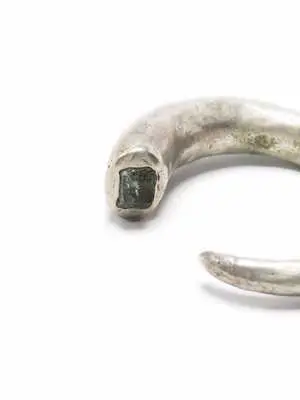 PARTS OF FOUR Plated Horn Motif Bracelet With Aquamarine