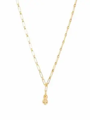 MISSOMA Aegis Chain Pavé Sphere Pendant Necklace