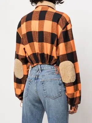 ROMEO HUNTE Lucy Flannel Cropped Jacket