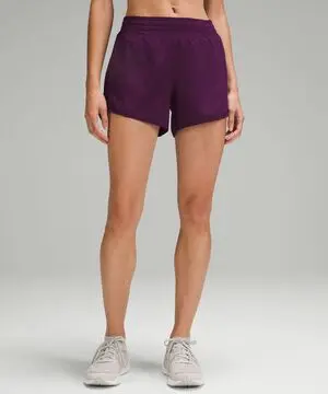 Lululemon Hotty Hot High-rise Lined Short 4 Dramatic Magenta