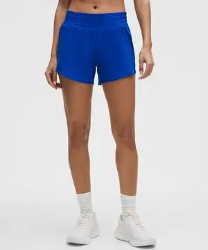 Lululemon Hotty Hot High-rise Lined Short 4 Galactic Cobalt